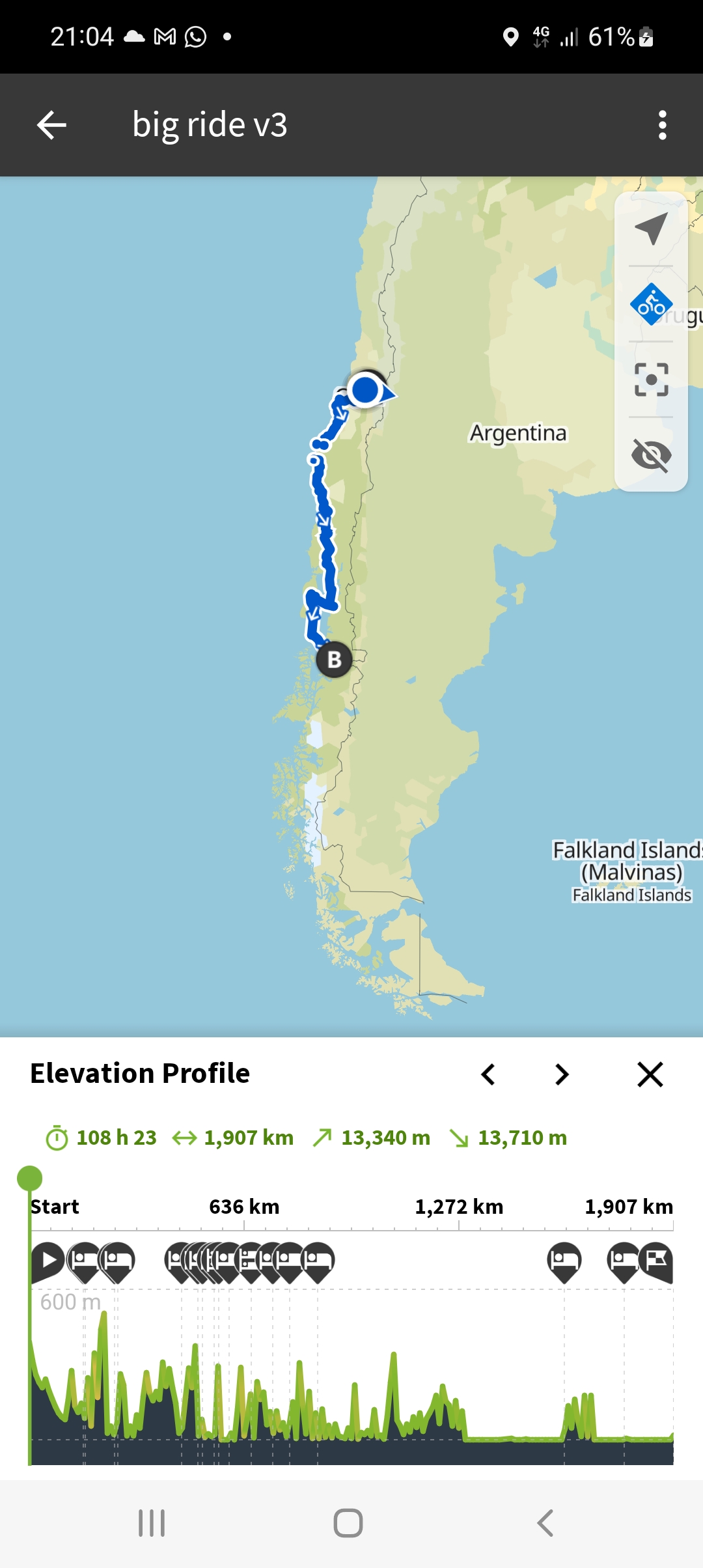 Further South to TDF – Cyclo Nomad